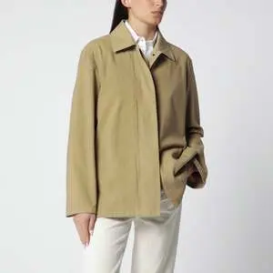 THE ROW Baeza Cotton Jacket - Beige