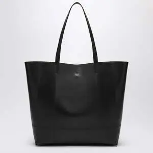 TOTEME Leather Roam Tote Bag - Black