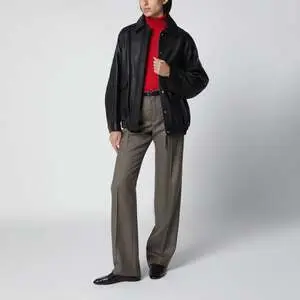 RÓHE Grained Leather Jacket