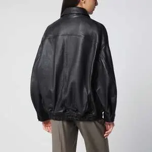 RÓHE Grained Leather Jacket