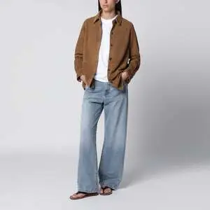 RÓHE Sage Suede Overshirt