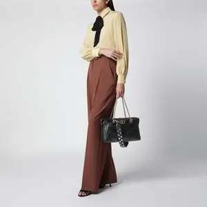 Valentino Garavani Panthea Chevron Leather Bag