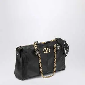 Valentino Garavani Panthea Chevron Leather Bag