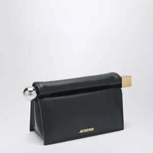Jacquemus Rond Carré Pouch - Black