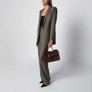 Dolce & Gabbana Suede Leather Bag My Sicily