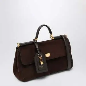 Dolce & Gabbana Suede Leather Bag My Sicily