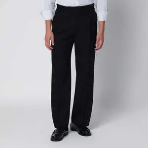 PT TORINO Cotton Trousers - Black