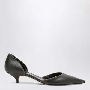 THE ROW Liisa D'orsay Pumps In Suede - Brown