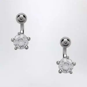 PANCONESI Constellation Earring With Zirconia - Metal