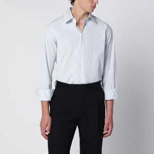 Dolce & Gabbana Double-collar Striped Shirt