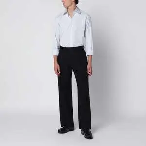 Dolce & Gabbana Double-collar Striped Shirt