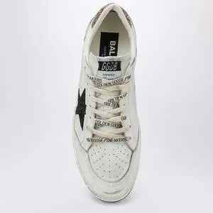 GOLDEN GOOSE Ball Star Sneakers With Glitter Accents