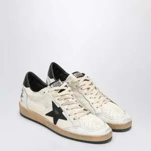 GOLDEN GOOSE Ball Star Leather Sneakers - White