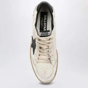 GOLDEN GOOSE Ball Star Leather Sneakers - White