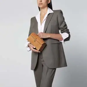 Savette Suede Symmetry Pouch
