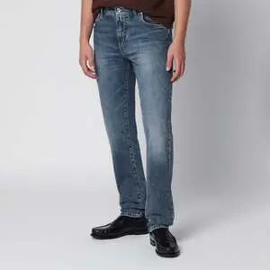 Dolce & Gabbana Slim-fit Washed Denim Jeans