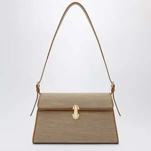 Savette Symmetry Crossbody Bag - Beige
