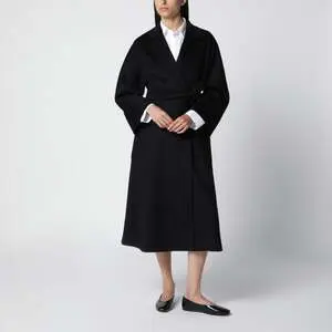 Max Mara Ludmilla Icon Cashmere Coat - Black