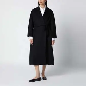 Max Mara Ludmilla Icon Cashmere Coat - Black