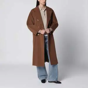 Max Mara 101801 Icon Coat In Tobacco