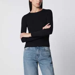 FLORE FLORE FLORE FLORE Max Organic Cotton Long-Sleeve T-Shirt Black