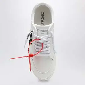 OFF-WHITE™ Black Vulcanized Low Sneakers