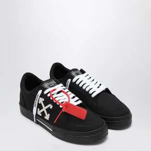OFF-WHITE™ White Vulcanized Low Sneakers