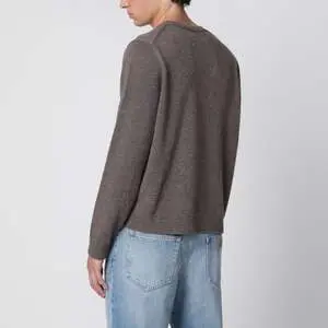 MAISON MARGIELA Lambswool Crewneck Sweater - Beige