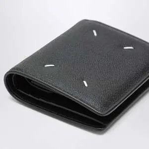 MAISON MARGIELA Four Stitches Small Wallet - Black