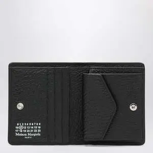 MAISON MARGIELA Four Stitches Compact Grained Leather Card Holder