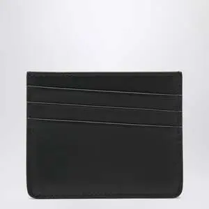 MAISON MARGIELA Four Stitches Card Holder In Calf Leather - Black