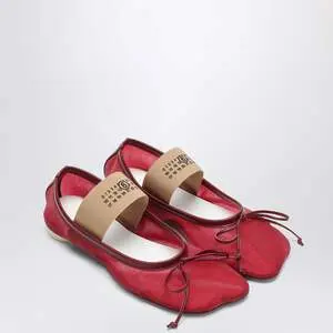 MAISON MARGIELA Numeric Anatomic Ballet Flats With Transparent Finish