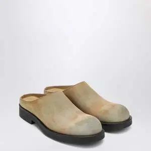 MAISON MARGIELA Biker Mules In Washed Suede