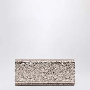 JIMMY CHOO Sweetie Glitter Fabric Clutch