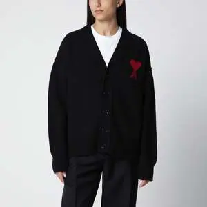 Ami Paris Cuffed Cardigans For Women