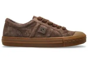 Fendi Domino Trainer - Brown