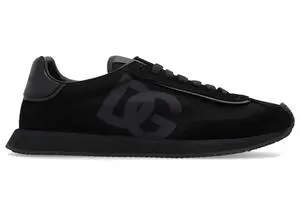 Dolce & Gabbana Dg Cushion Sneaker Suede And Mesh