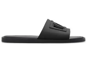 Dolce & Gabbana Dg Logo Slide - Black