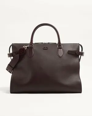 Valentino Garavani Antibes Duffle Bag - Dark Brown