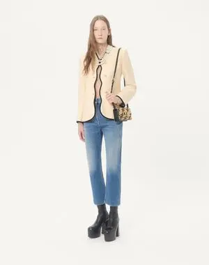 Valentino Garavani Small Embroidered Clutch With Vlogo Signature