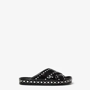 Fendi Double Band Slides