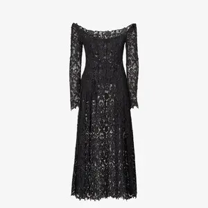 Fendi Macramé Lace Bustier Dress