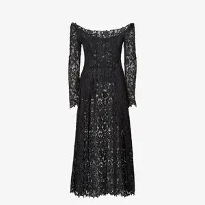 Fendi Macramé Lace Bustier Dress