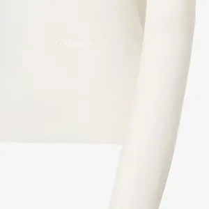 Fendi Cashmere Jumper With Embroidered Logo - White