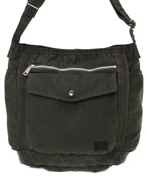 PORTER-YOSHIDA & CO Crag Large Shoulder Bag - Green