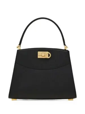 FERRAGAMO Studio Box Xs Bag - Black
