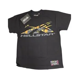 HELLSTAR Sports Camo Core Logo T-shirt - Black
