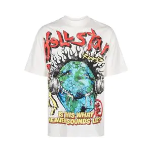 HELLSTAR Heaven On Earth" Graphic T-shirt