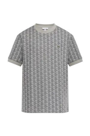 Lacoste Monogram T-shirt - Grey