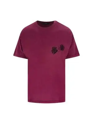 WILLY CHAVARRIA Rose Graphic T-shirt